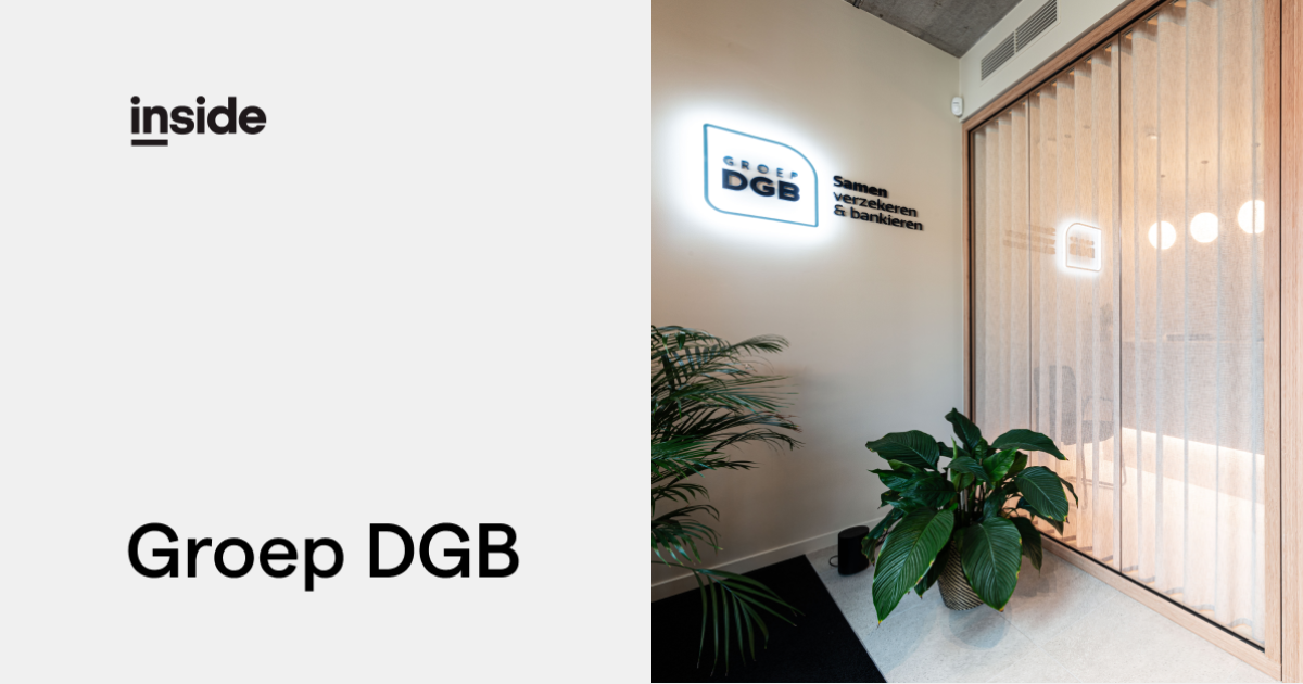 Interieurinrichting voor Groep DGB in Ardooie | Inside